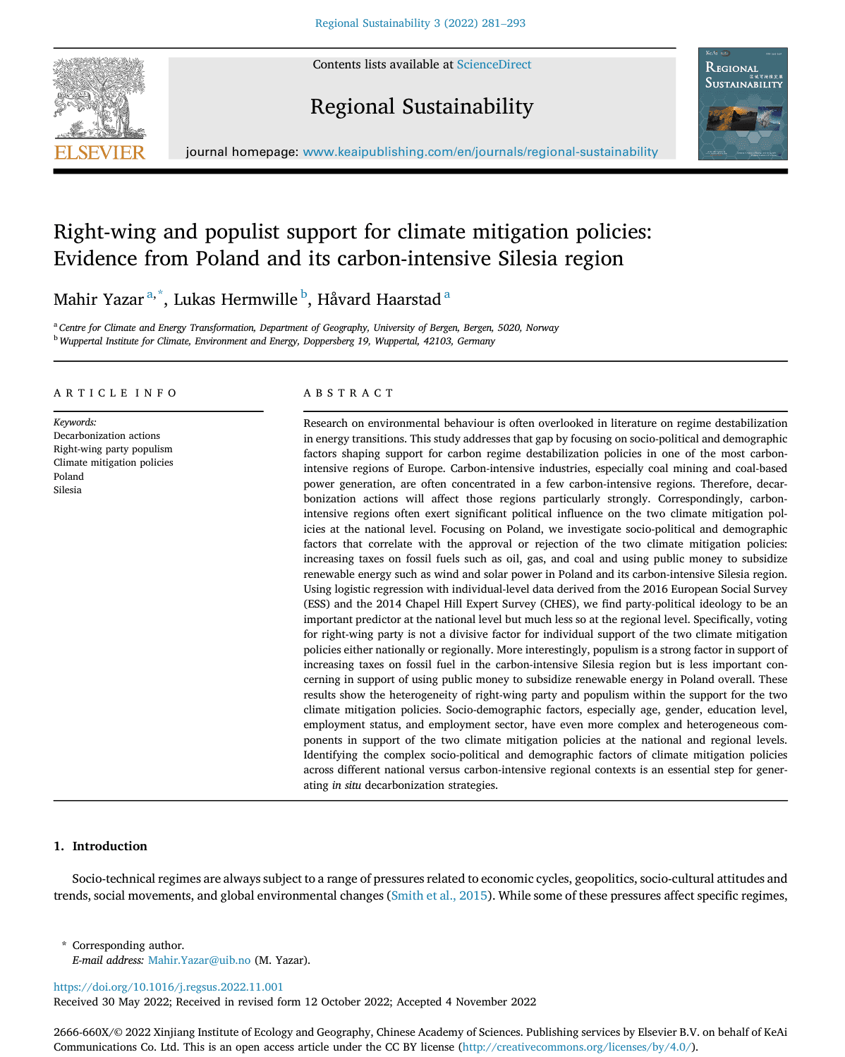 Publications | Coal Transitions