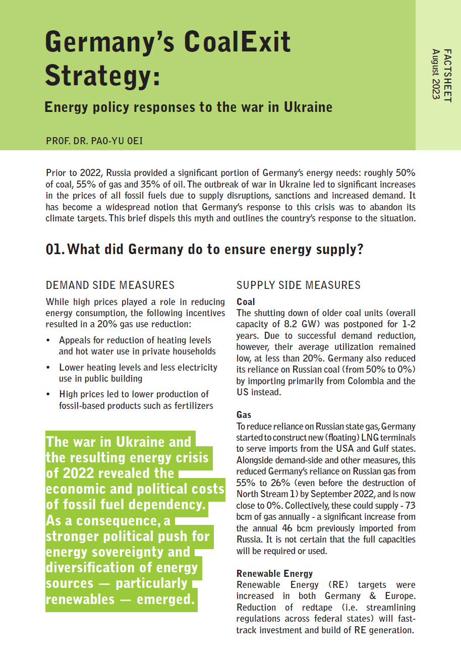 Publications | Coal Transitions